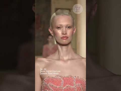 Tony Ward | Look 20 | FW24 Couture | Quick Looks #fashion #parisfashionweek #womensfashion