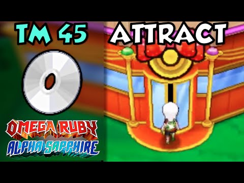 Where/How to Find TM 45: Attract | Pokemon Omega Ruby and Alpha Sapphire