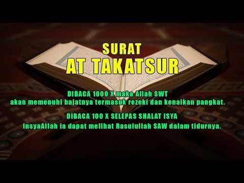 Surat At Takatsur Merdu 2 Jam Tanpa IKlan Sama Sekali
