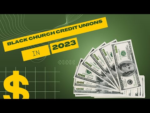 Black Church credit unions