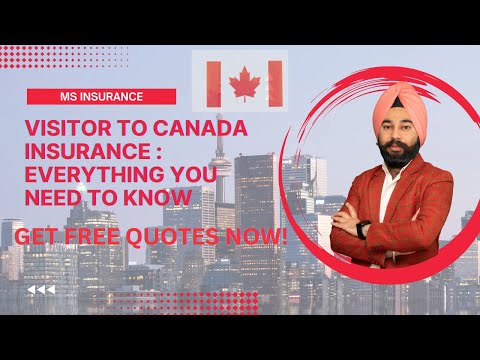 VISITOR TO CANADA INSURANCE || WHAT IT IS? WHY YOU SHOULD HAVE IT? GET FREE QUOTES 306-472-2020
