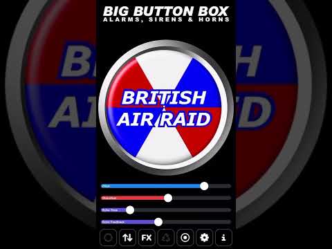 Air Raid Siren Sound Effect - from Big Button Box: Alarms, Sirens & Horns