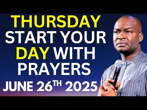 THURSDAY Start With This Prayers || Apostle Joshua Selman || Oh Lord Restore My Life