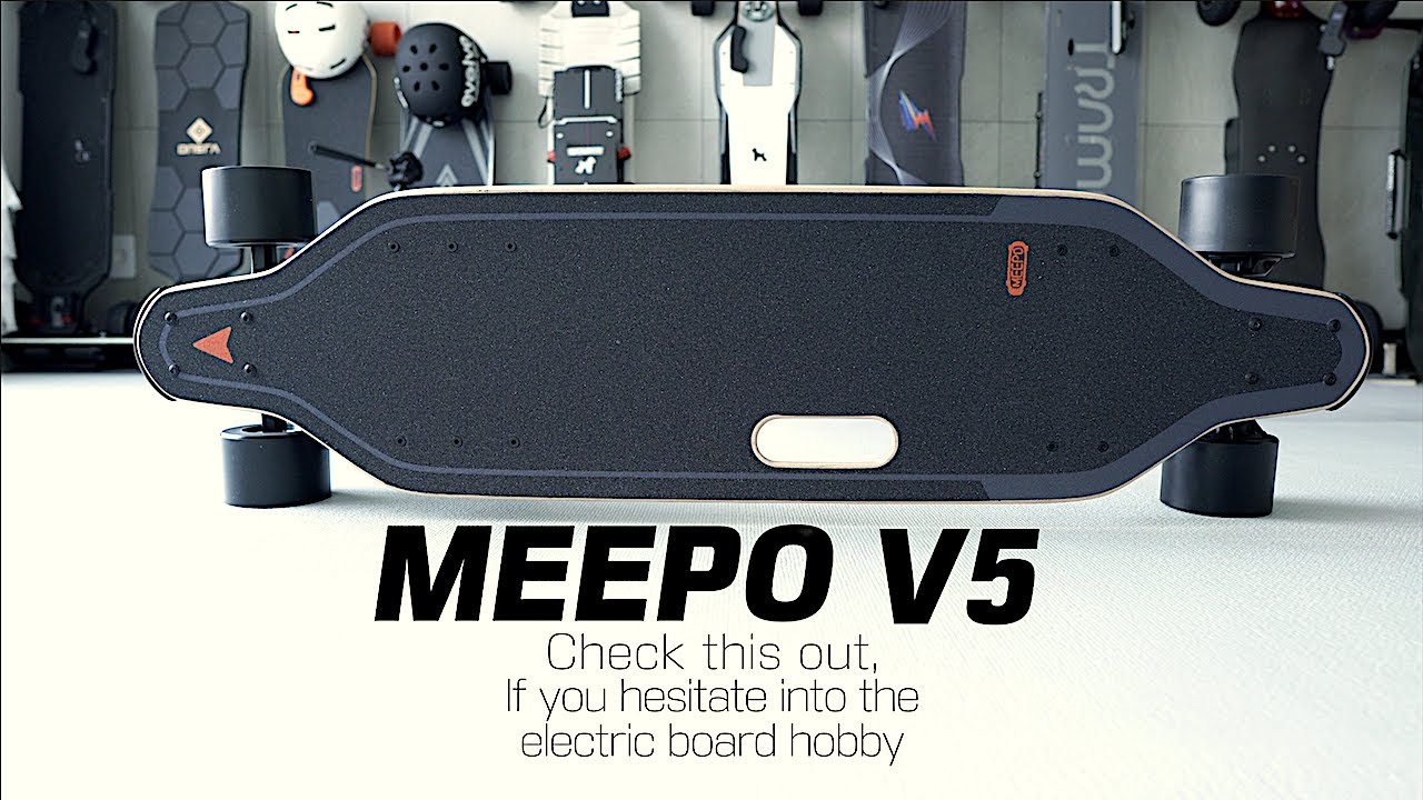 MEEPO V5 - best budget electric skateboard for beginner