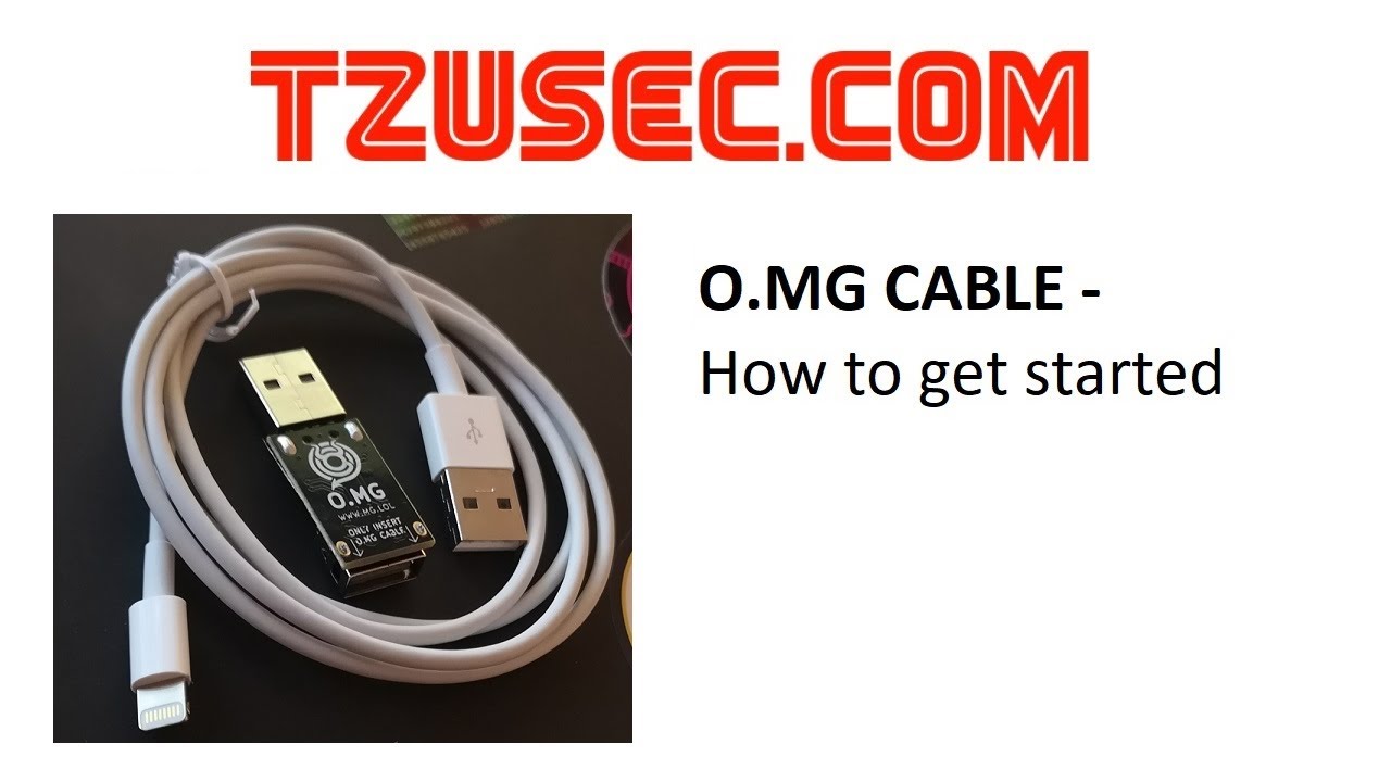How to get started with O.MG-cable