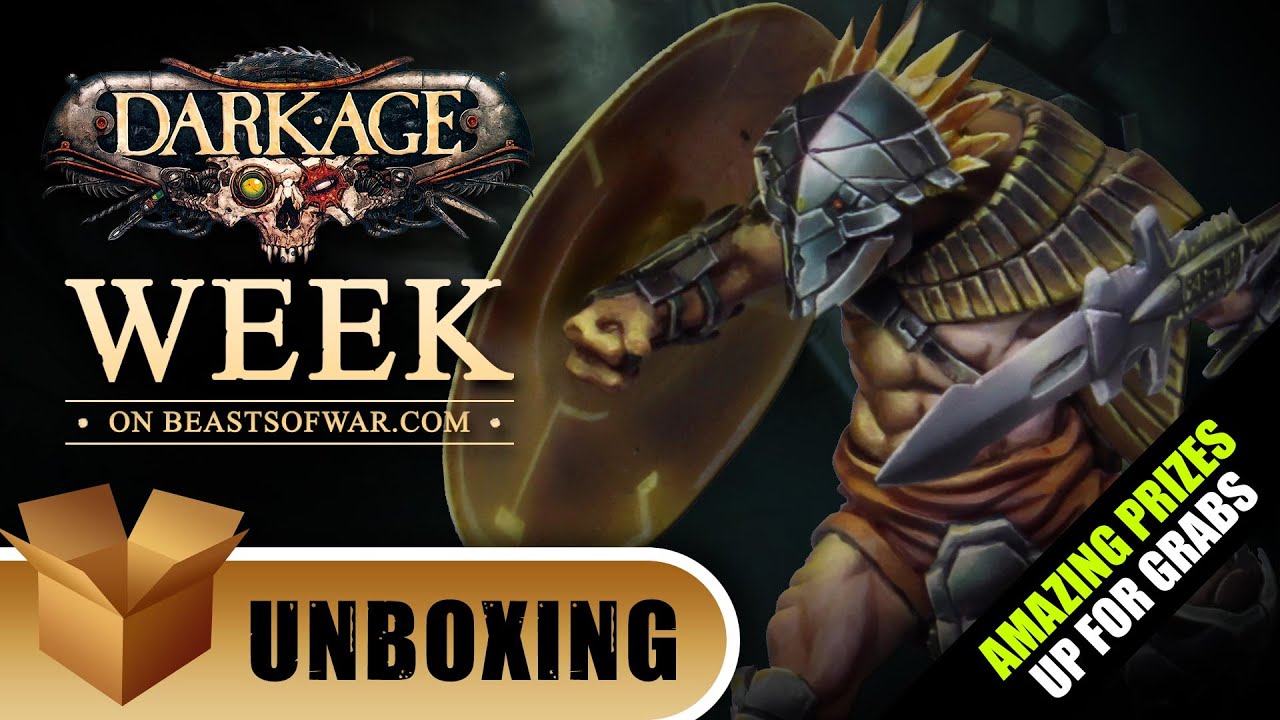 Dark Age - The Dragyri Fire Caste Unboxing // Dark Age Week