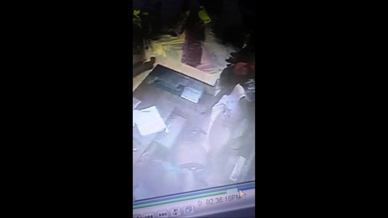 Man stealing mobile phone from clinic
