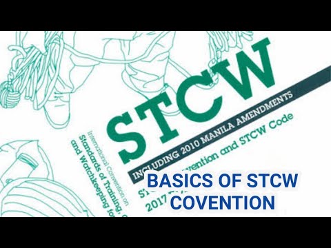 Part 1/2 Basics of STCW Convention and code
