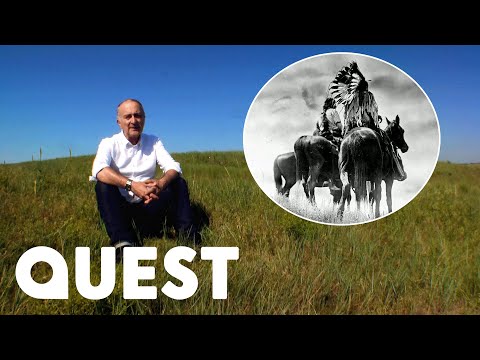 Tony Robinson Visits The Site Of The Wounded Knee Massacre | Tony Robinson's Wild West