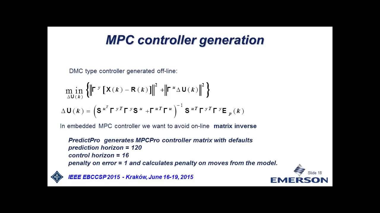 Model Predictive Control With Event  Driven Operation