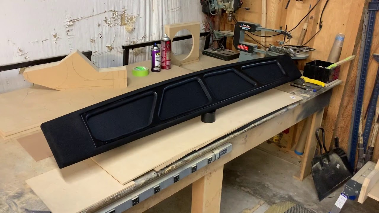 Box Chevy Rear Speaker Deck Complete @Soundsource Macon Ga 💯🔊🔊🗯