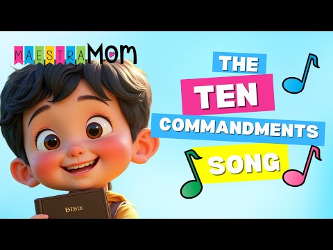 The 10 Commandments Song | Bible Songs for Kids