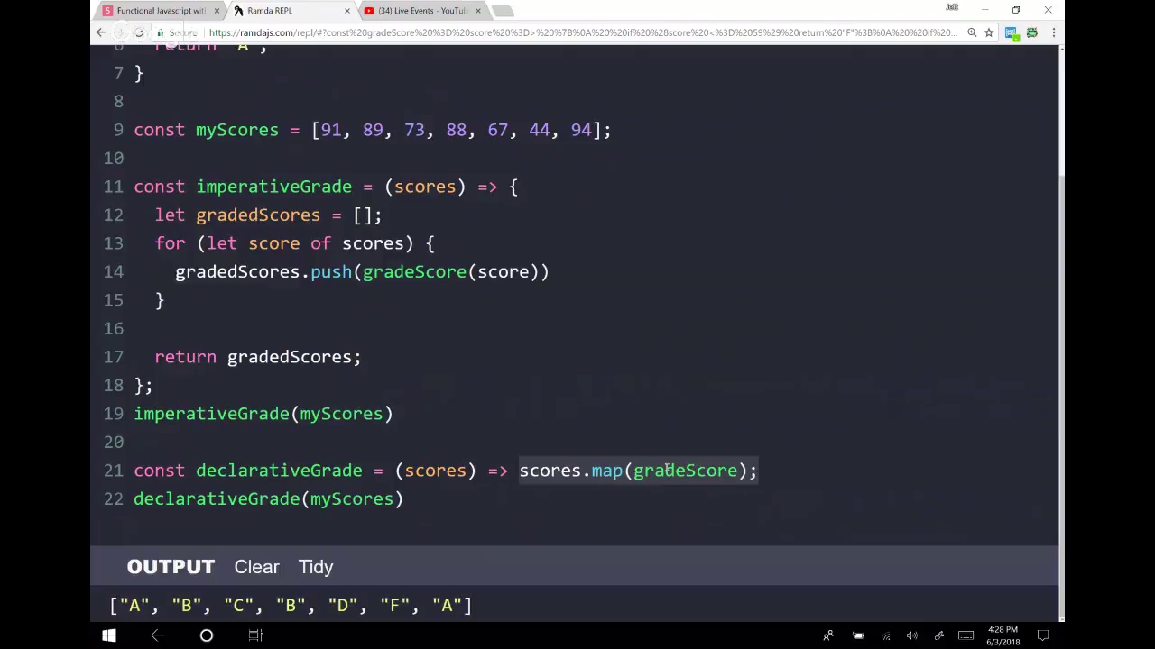 Functional Javascript with Ramda