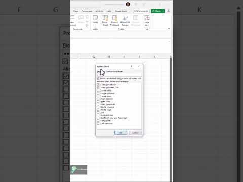 Hiding excel formulas