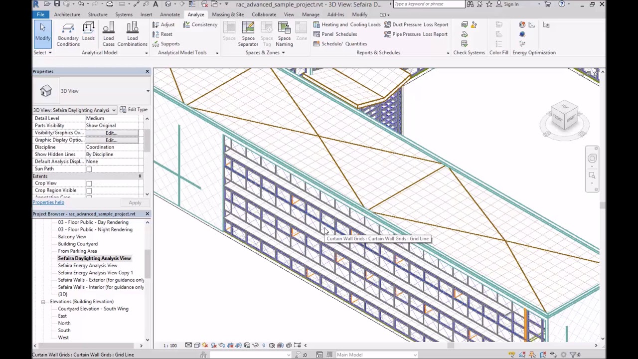 5* How to get a complex model ready for analysis - Revit