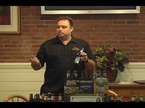 Part 1 Beer Tasting in Donald Spasiano WIne, Beer and Spirits Class