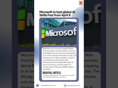 Microsoft AI Skills Fest is coming!
