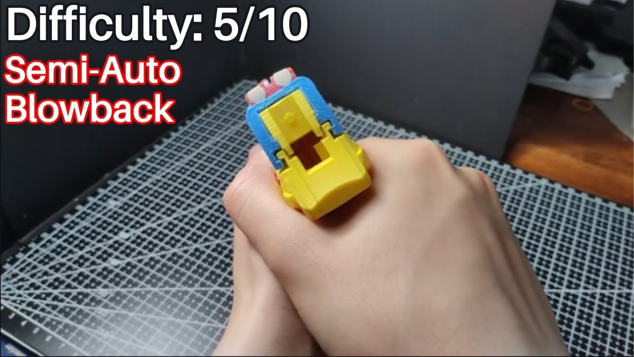 Rating 3D Printed Toy Guns