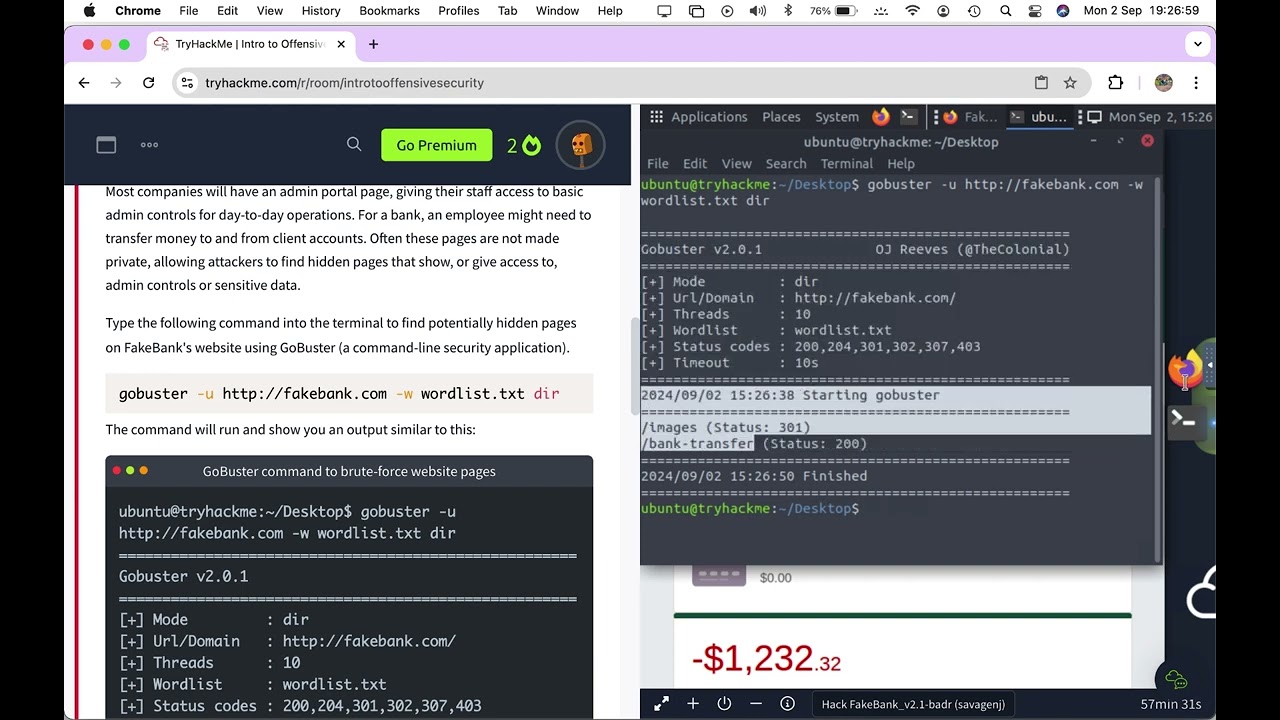 Intro to Offensive Security / introduction to cybersecurity  | TryHackMe lab learning path| solution