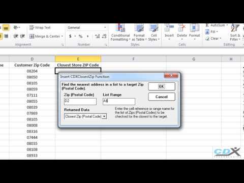 Find the Closest ZIP Code to a Target ZIP