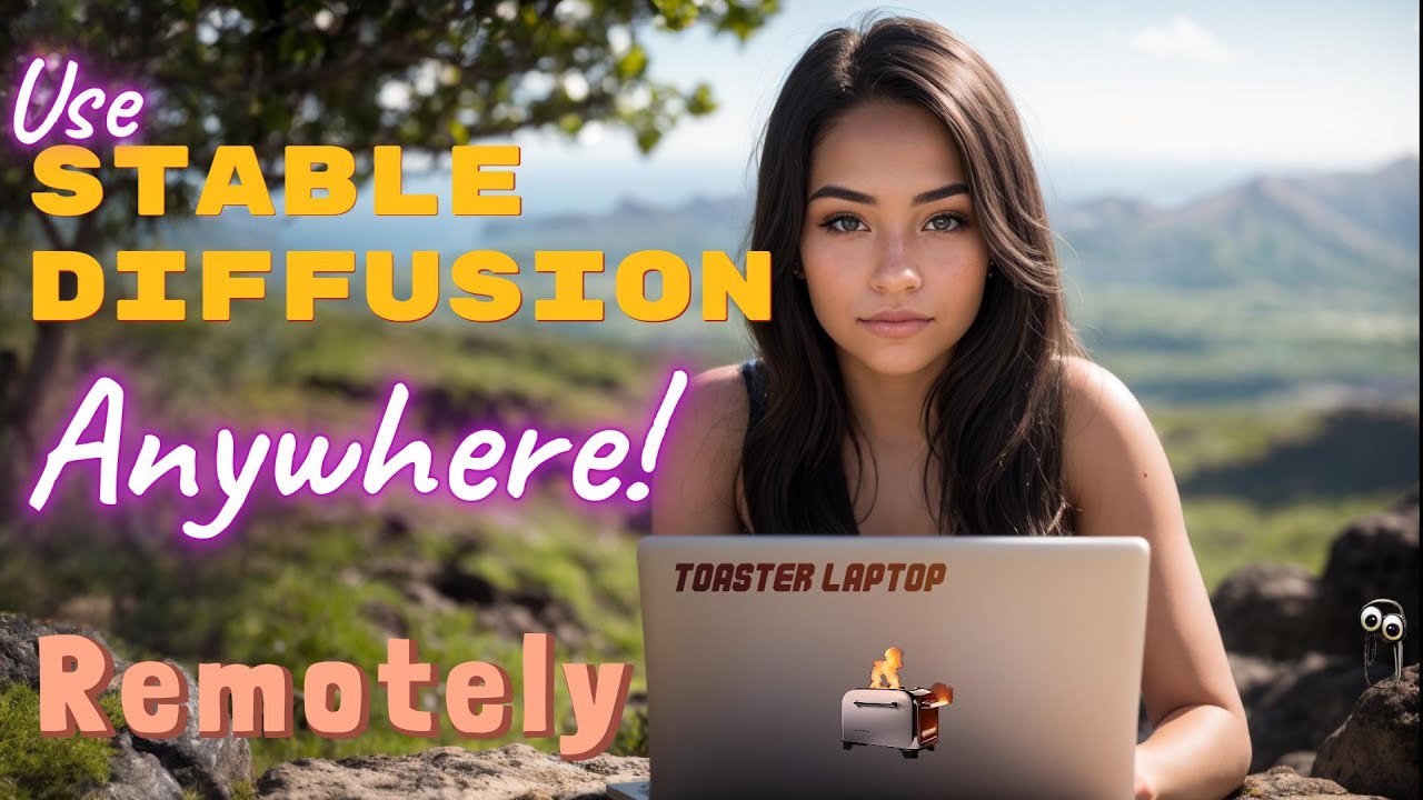 Use Stable Diffusion From Any Device, Anytime, Anywhere by remoting into your Beefy PC!