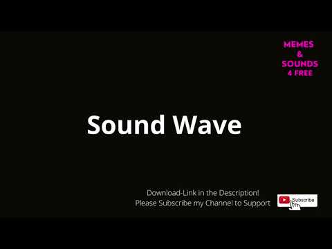SOUND WAVE SOUND EFFECT ( NO COPYRIGHT / FREE DOWNLOAD )