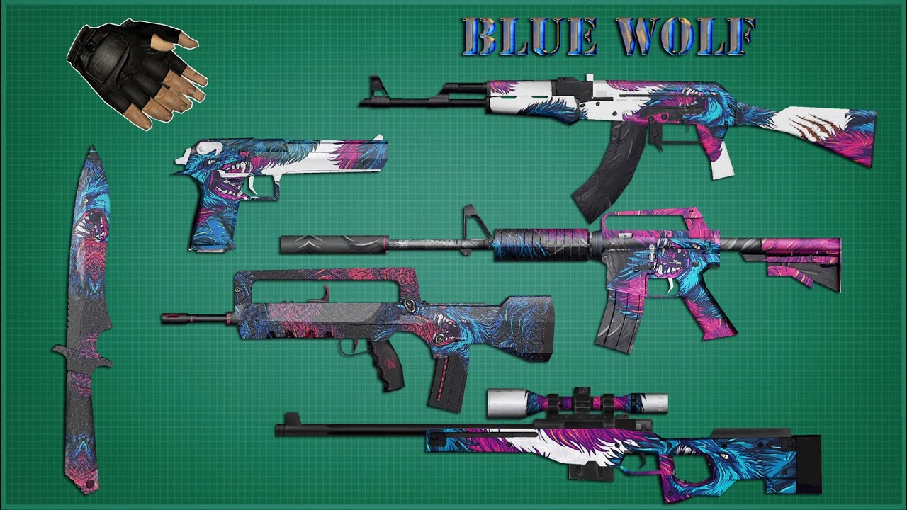 #showcase Blue Wolf pack cs 1.6