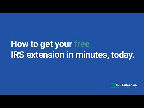 How to get a business federal tax extension.