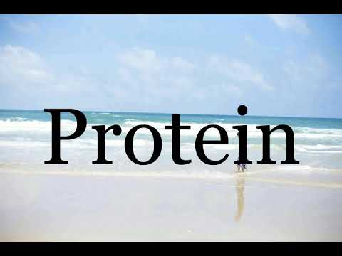 How To Pronounce Protein🌈🌈🌈🌈🌈🌈Pronunciation Of Protein