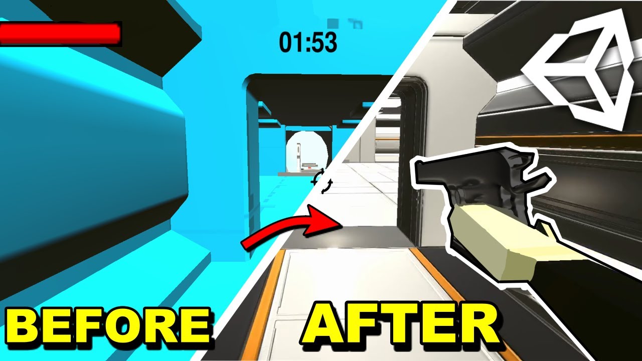 Adding a Spaceship to my Alien Parkour Game | #5 Unity Skyhop Devlog