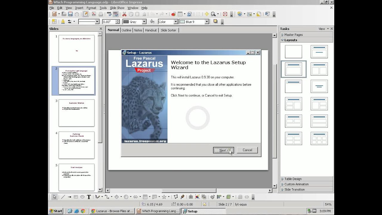 Learning to program 1 - Pascal Lazarus - Install a free IDE