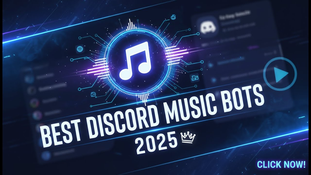 Top 5 Best Discord Music Bots To Use In Your Server! (FREE MUSIC BOTS 2025 Tutorial)