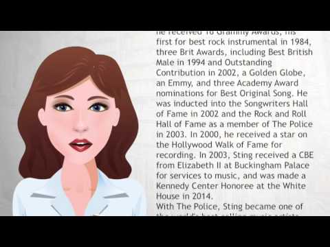 Sting musician - Wiki Videos