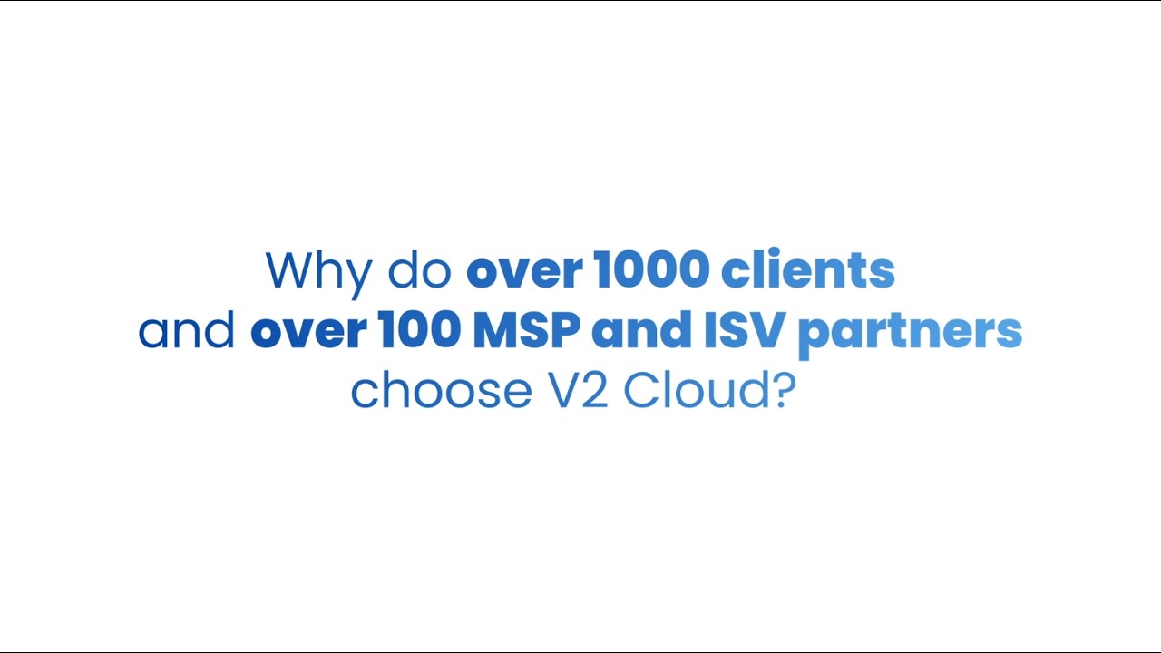 What Is Virtual Cloud Computing? | V2 Cloud Explainer for MSPs (2026)