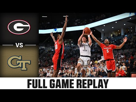 Georgia vs. Georgia Tech Full Game Replay | 2024-25 ACC Men’s Basketball