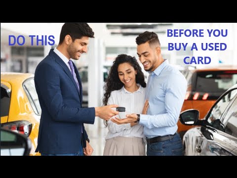 How to Check the VIN Number of a Used cars