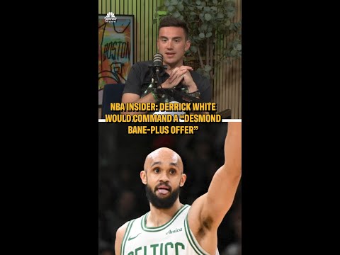 NBA insider: Derrick White would command a “Desmond Bane-plus offer” 🤯