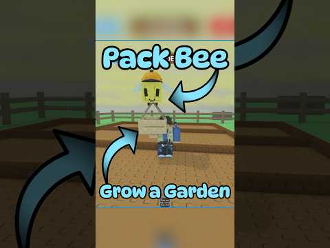 NEW PACK BEE IN GROW A GARDEN #growagarden