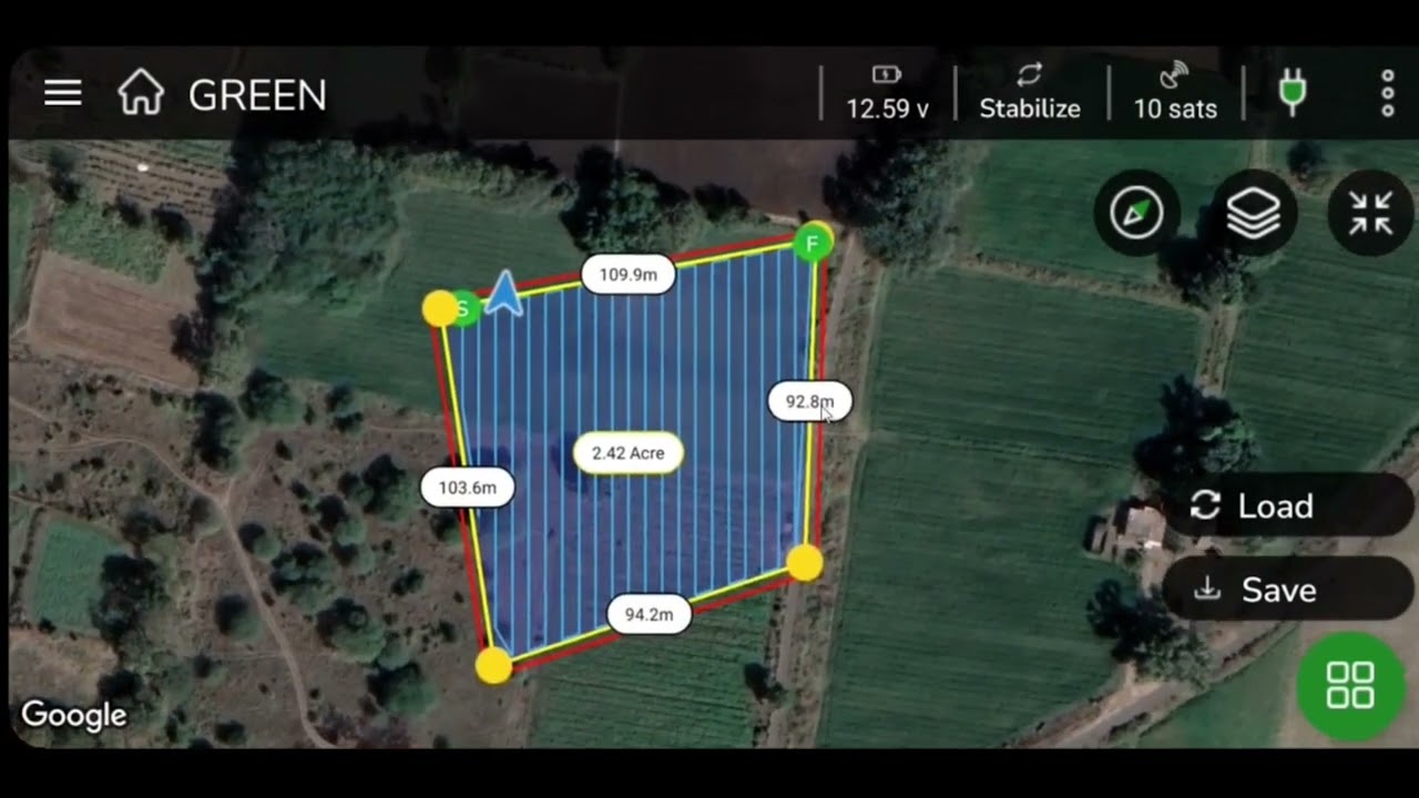 AeroGCS GREEN Tutorial Video - Adjusting the parameters