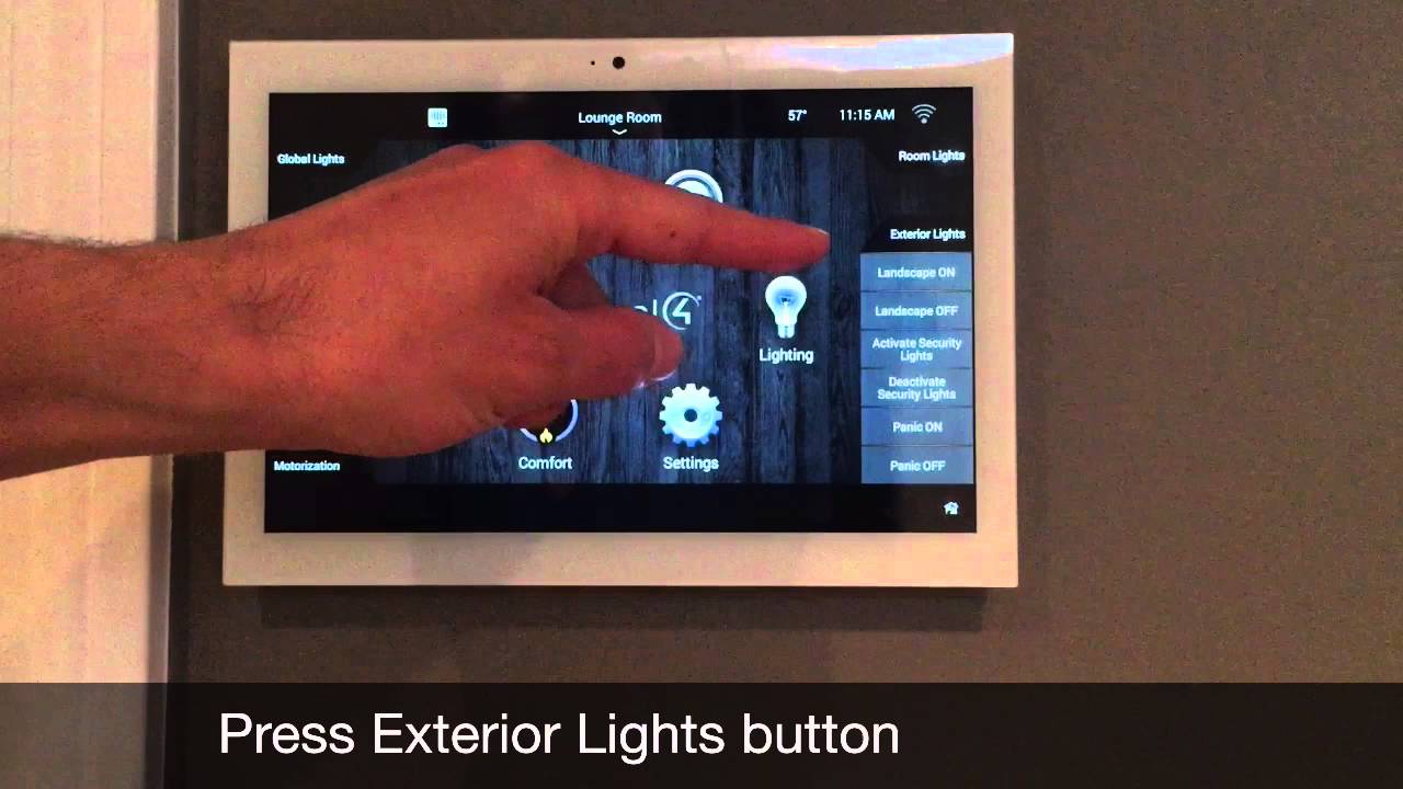 Control4 - Exterior Lights