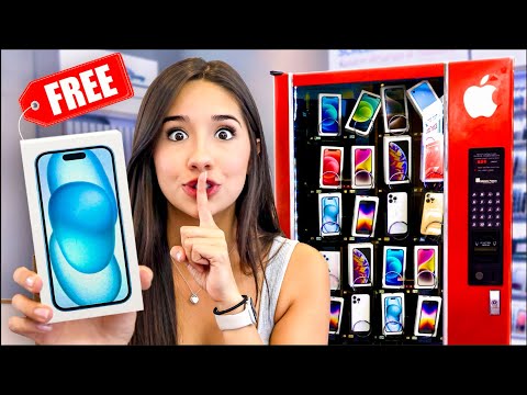 I Opened a FREE iPhone Vending Machine!