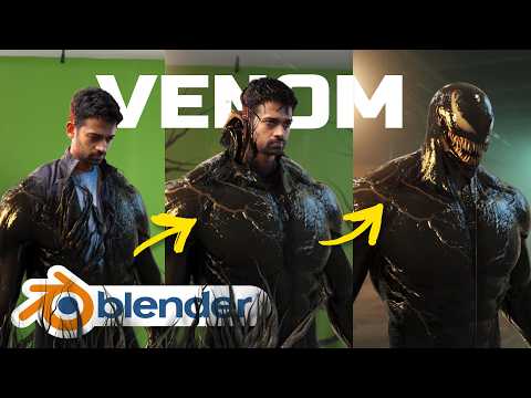 I Transformed myself into VENOM using VFX