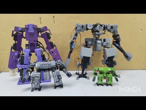 🤖 26 dof Humanoid robot - Anvil ss・ STL File for 3D printing・Cults