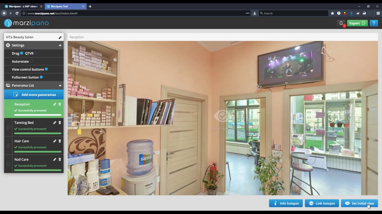 Marzipano 360 Workflow