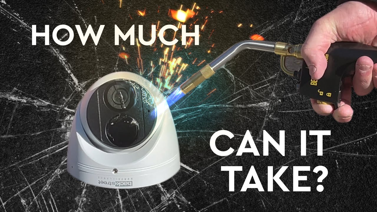 What Does It Take To Destroy a Vandal Proof Security Camera?