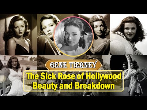 The Dark Side of Fame: Gene Tierney's Struggle with Mental Illness - Biography - Scandals
