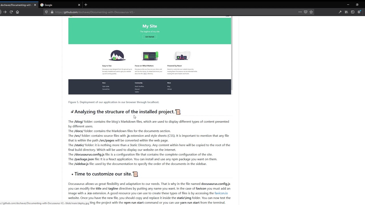 Documenting with Docusaurus Version 2. Installation and Configuration for Beginners