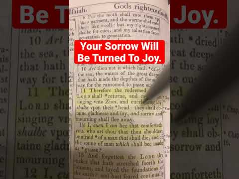 Your Sorrow Will Be Turned To #Joy , Oh Redeemed Of The #Lord . Isaiah 51:11 #israel #israelites