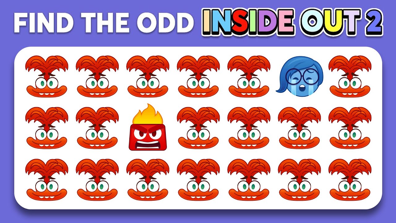 Find the ODD One Out - Inside Out 2 Edition | Inside Out 2 Movie Quiz