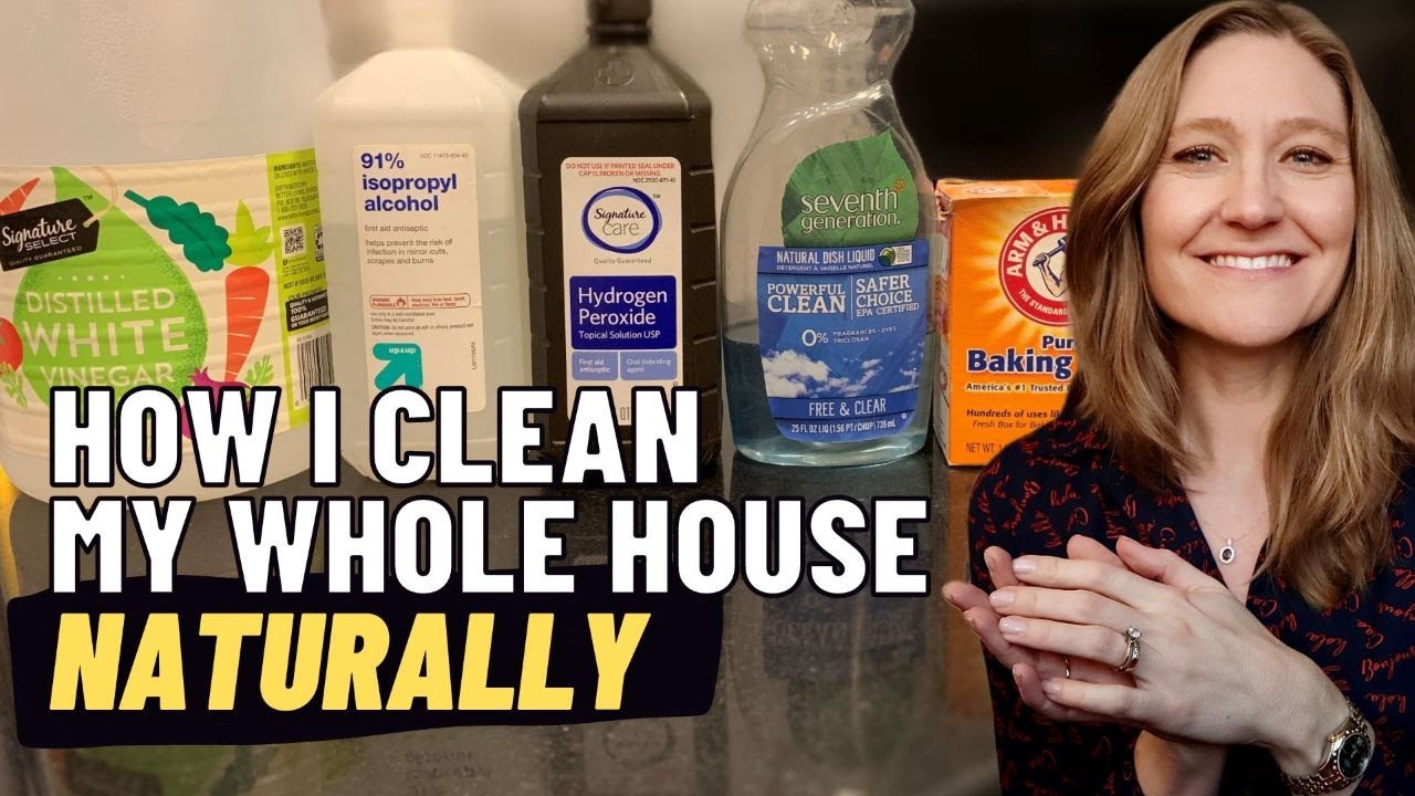 Make Your Own CLEANING PRODUCTS! *No need for harsh chemicals*